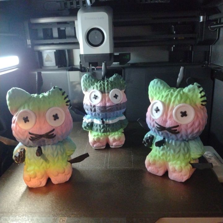 3D Printable Stabby Cat- because sometimes you just need to stab ...