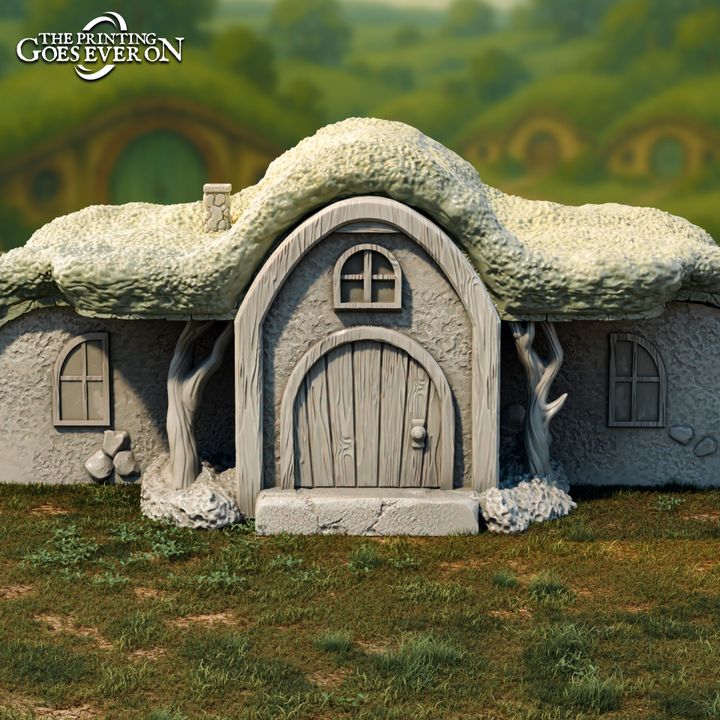 3D Printable Halfling Mannor - FDM Terrain with Interior by The ...