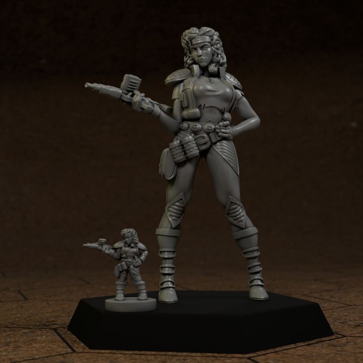 3D Printable Natasha The Widow Maker by Salvage Drop