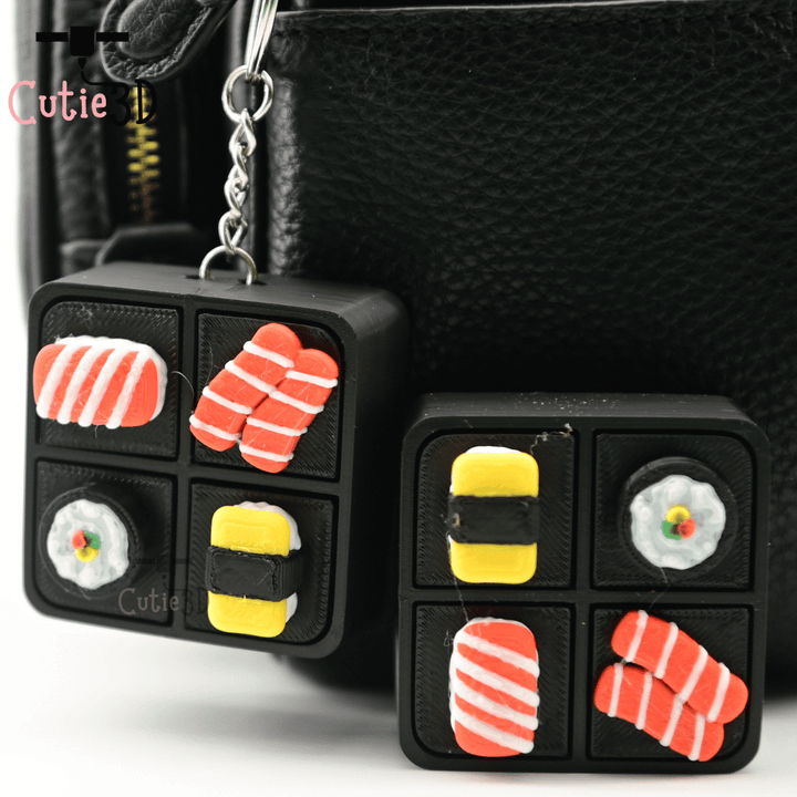 3D Printable Cutie3D Bento Box For Food Lovers Keycap Fidget Clicker ...