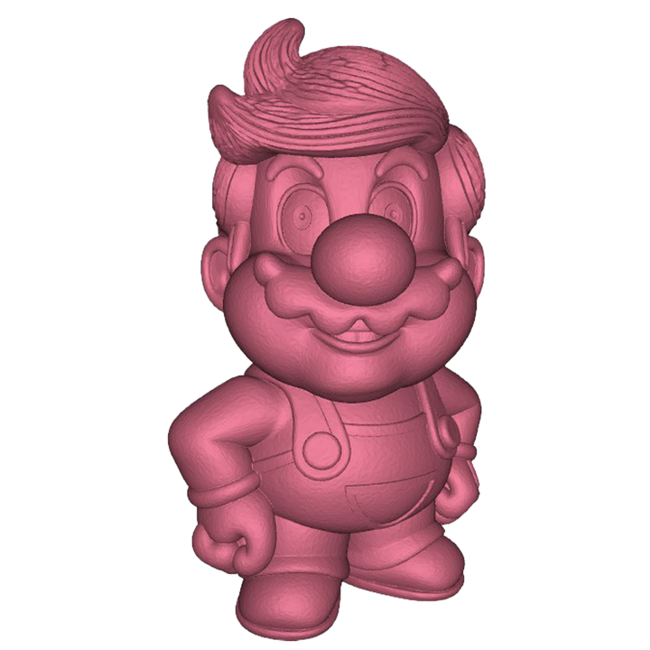 3D Printable Mario Trump 2 (June 2025) by Marc Gequil