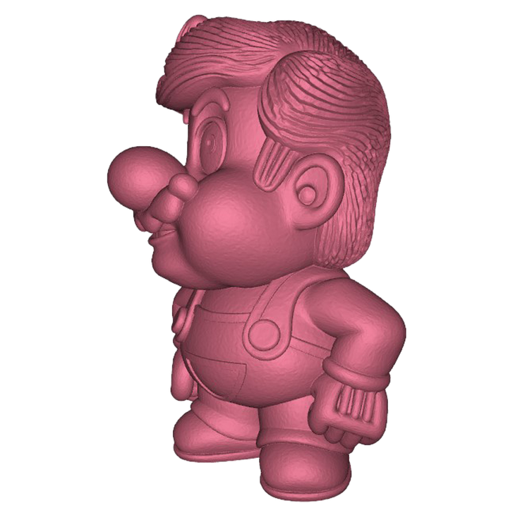 3D Printable Mario Trump 2 (June 2025) by Marc Gequil