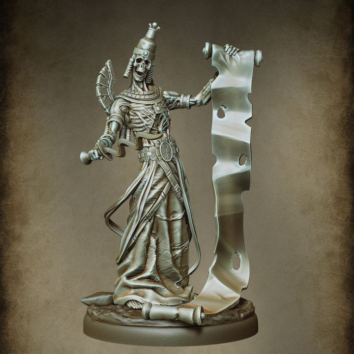 3D Printable Echoes from the Tomb: Mummy Army - Mummy Priest by ...