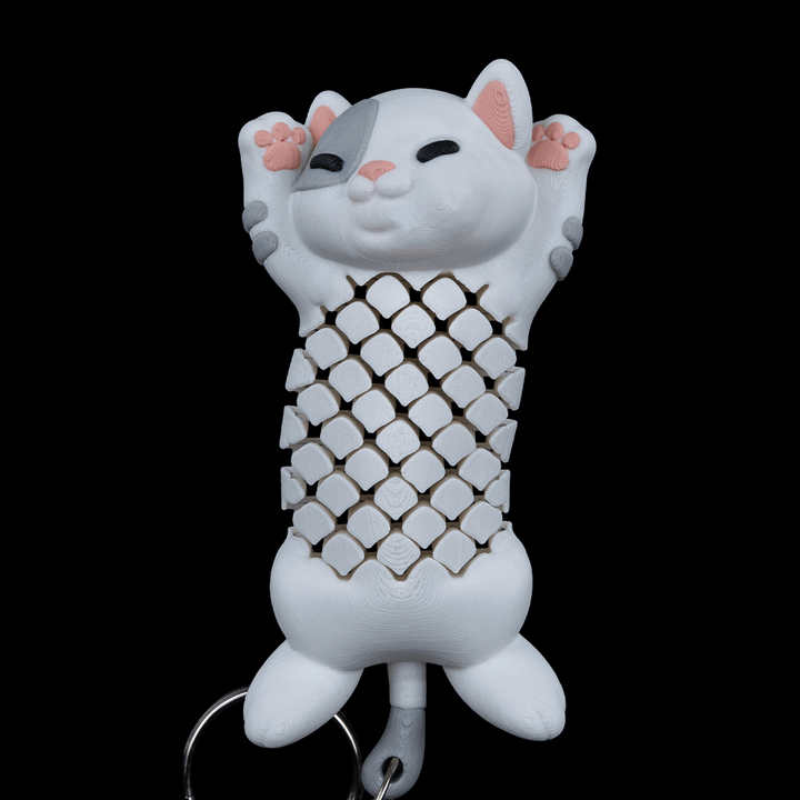 3D Printable Pat, the Cat by Stlflix