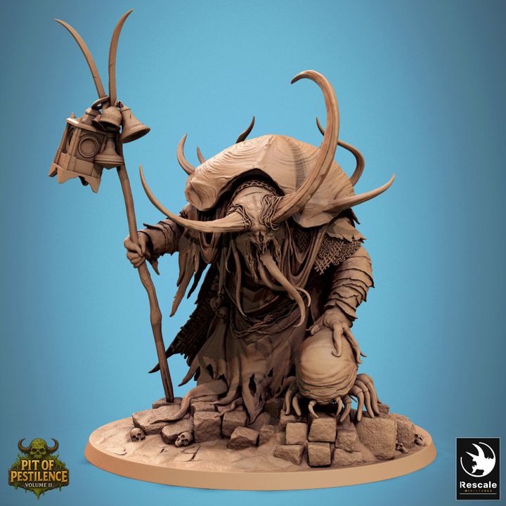 3D Printable Harbinger of rot by Rescale Miniatures