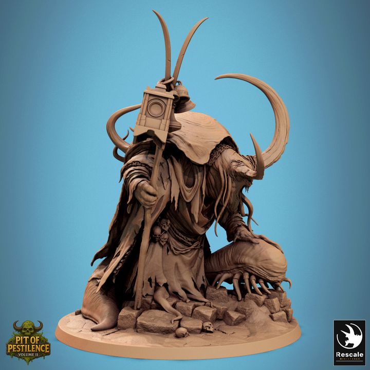 3D Printable Harbinger of rot by Rescale Miniatures