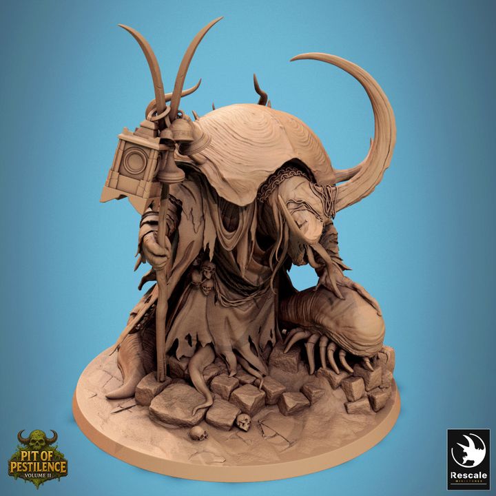 3D Printable Harbinger of rot by Rescale Miniatures