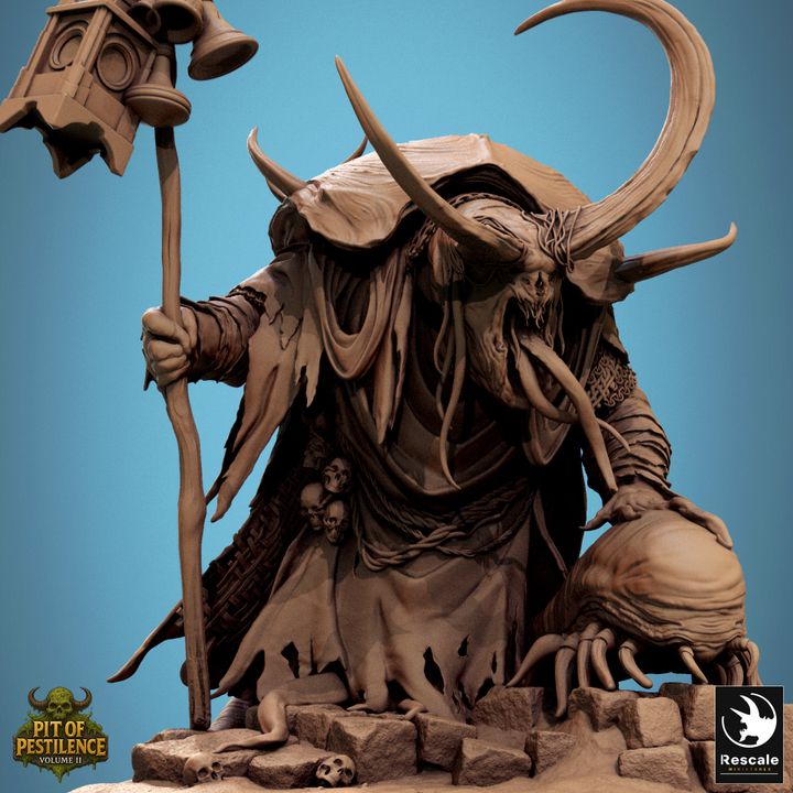 3D Printable Harbinger of rot by Rescale Miniatures