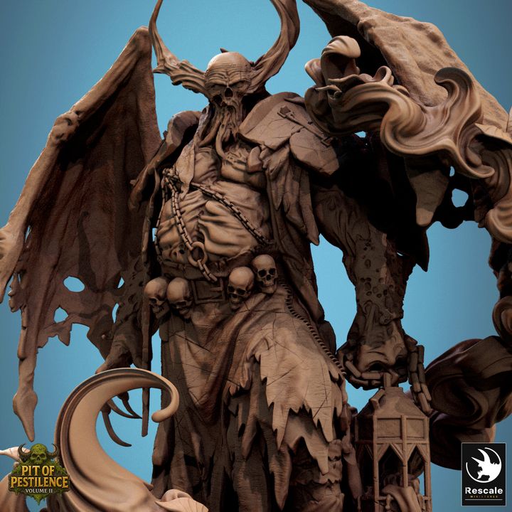 3D Printable Ashkar, the Night Watcher by Rescale Miniatures