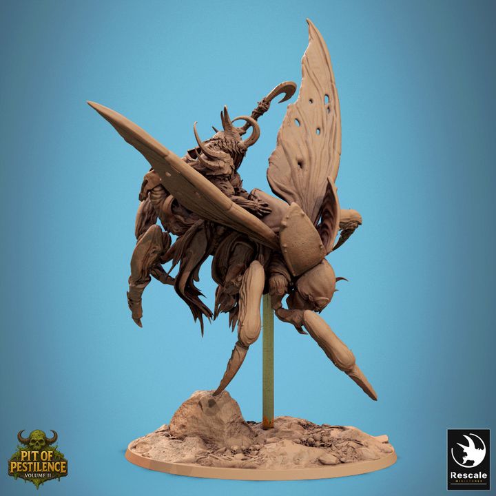 3D Printable Pack Scarab Host by Rescale Miniatures