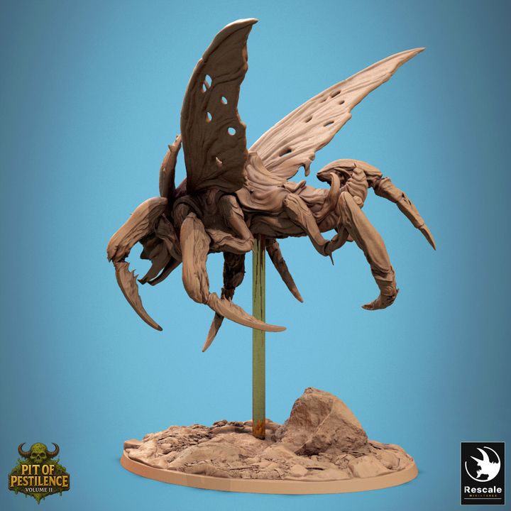 3D Printable Pack Scarab Host by Rescale Miniatures