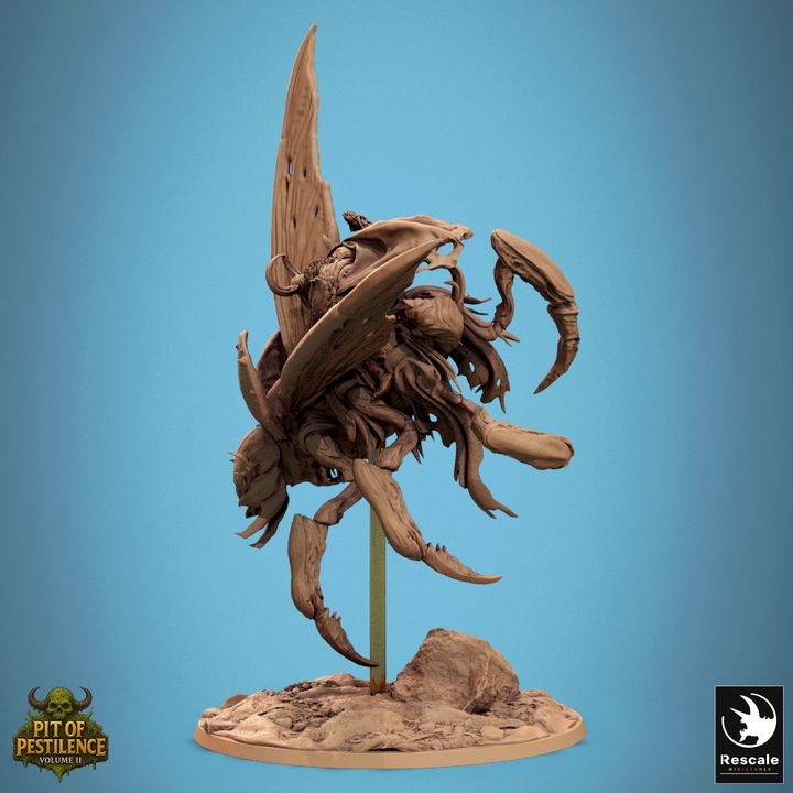 3D Printable Pack Scarab Host by Rescale Miniatures