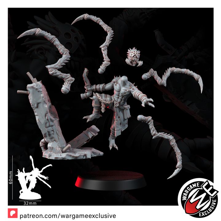 3D Printable THE ARACHNO ASSASSIN by Wargame Exclusive