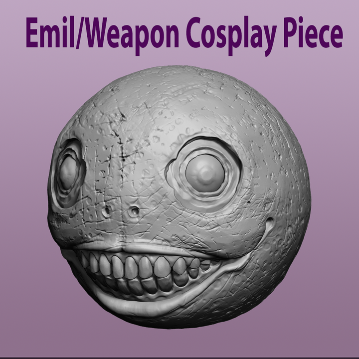 3D Printable Emil/Weapon Cosplay Piece by J4Studio
