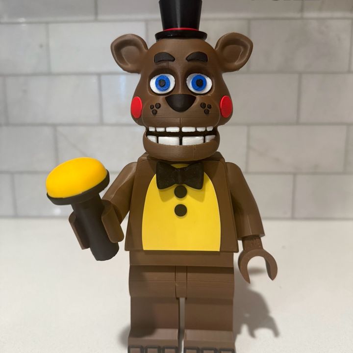 3D Printable Freddy FNAF Megamod by Walter's World 3D