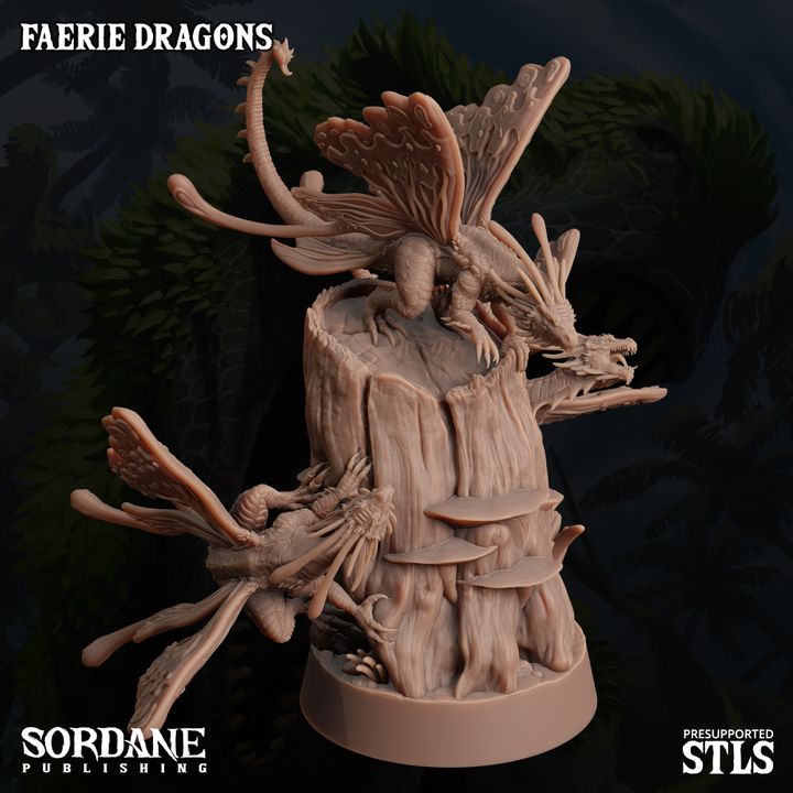 3D Printable Faerie Dragon by Sordane Publishing