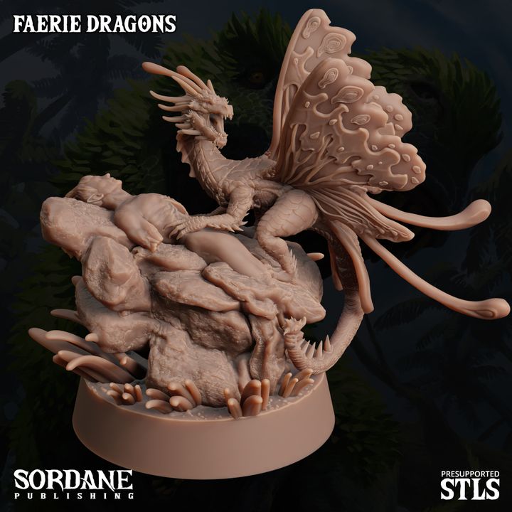 3D Printable Faerie Dragon by Sordane Publishing