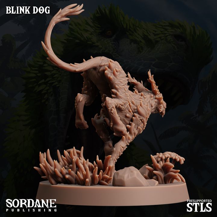 3D Printable Blink Dog by Sordane Publishing
