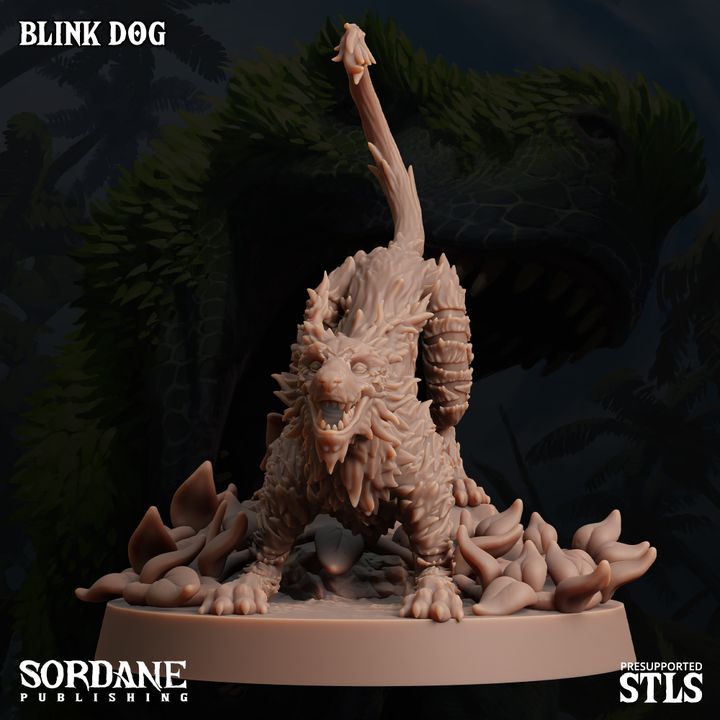 3D Printable Blink Dog by Sordane Publishing