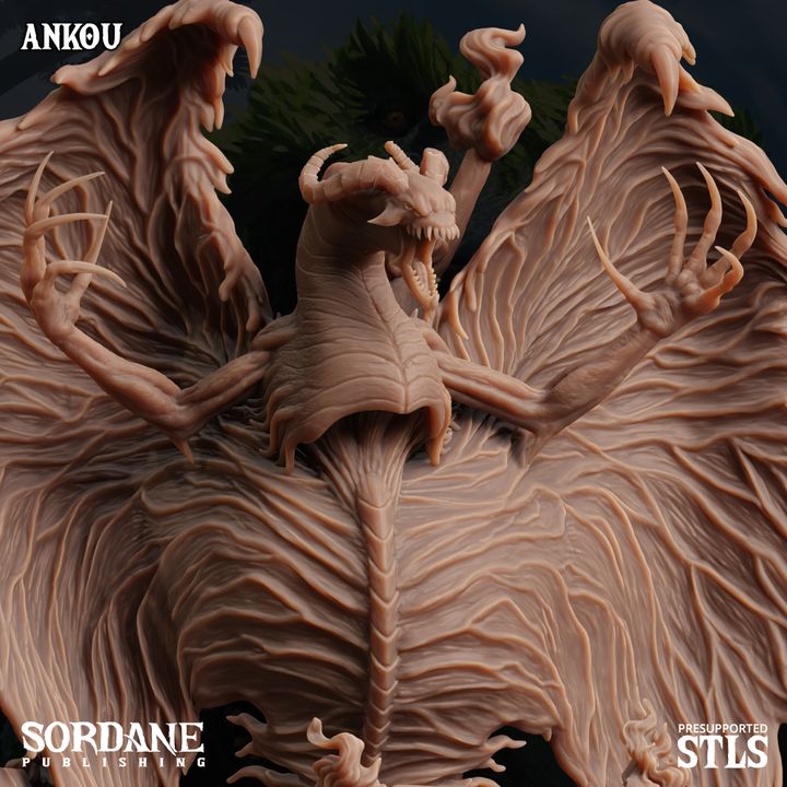 3D Printable Ankou by Sordane Publishing