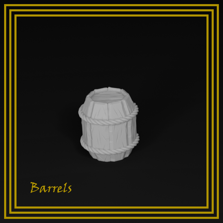 3D Printable Barrels Mini by Auto Generate