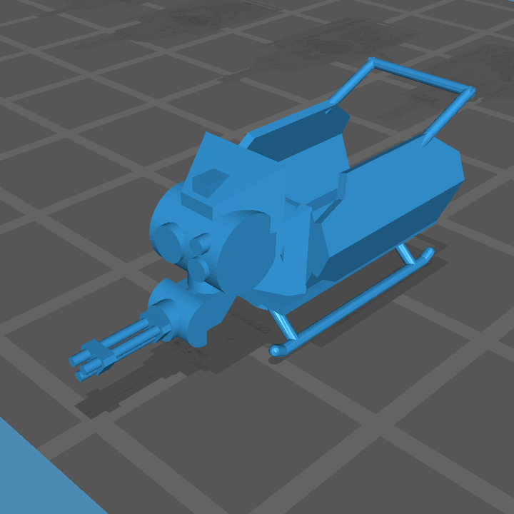 3D Printable 10mm Akira Aero-Cavalry Hover Platform by Trippy “Trilby ...