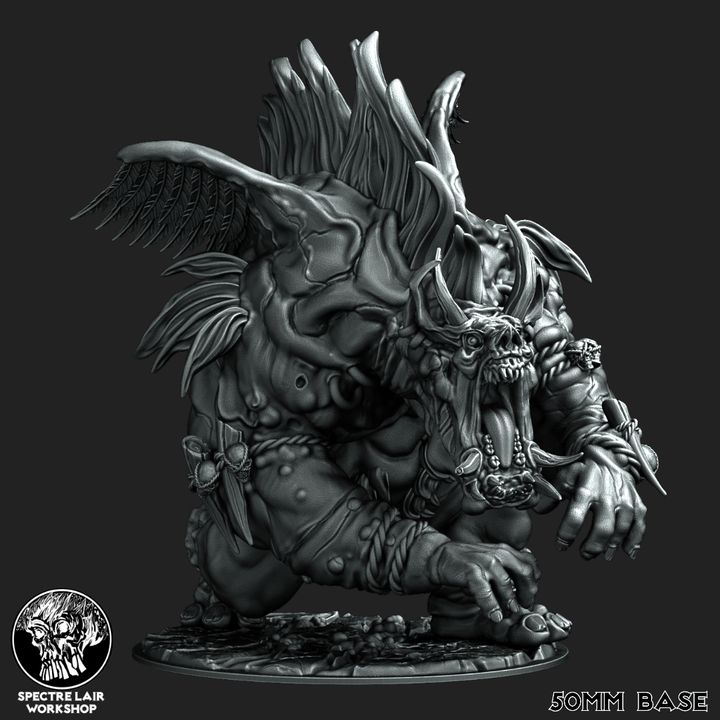 3D Printable Pig Demon by Specter Forge