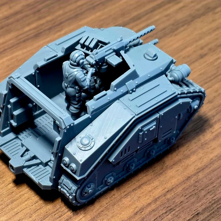 3D Printable Universal Guard - Scout Tank by The Makers Cult