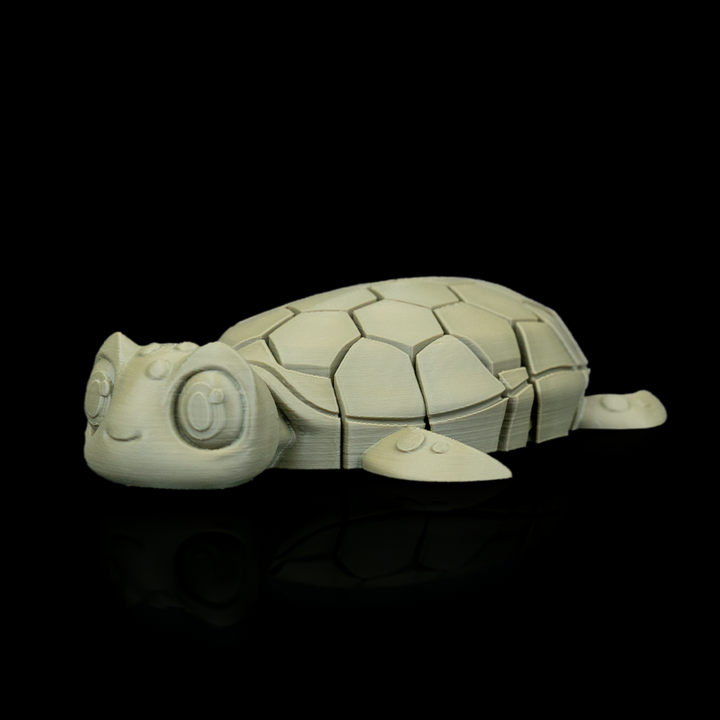 3D Printable Myrtle, the Turtle by Stlflix