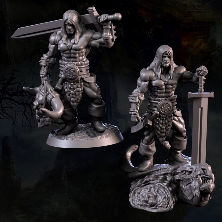 3D Printable Crogan the Stitched by Artofwar