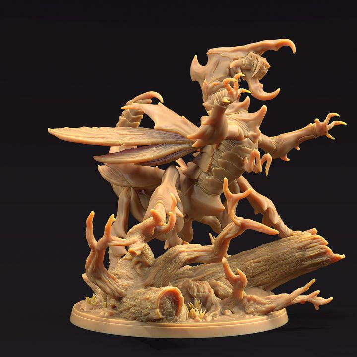 3D Printable Dragon Beetle | PRESUPPORTED | Secrets of The Silkbound by ...