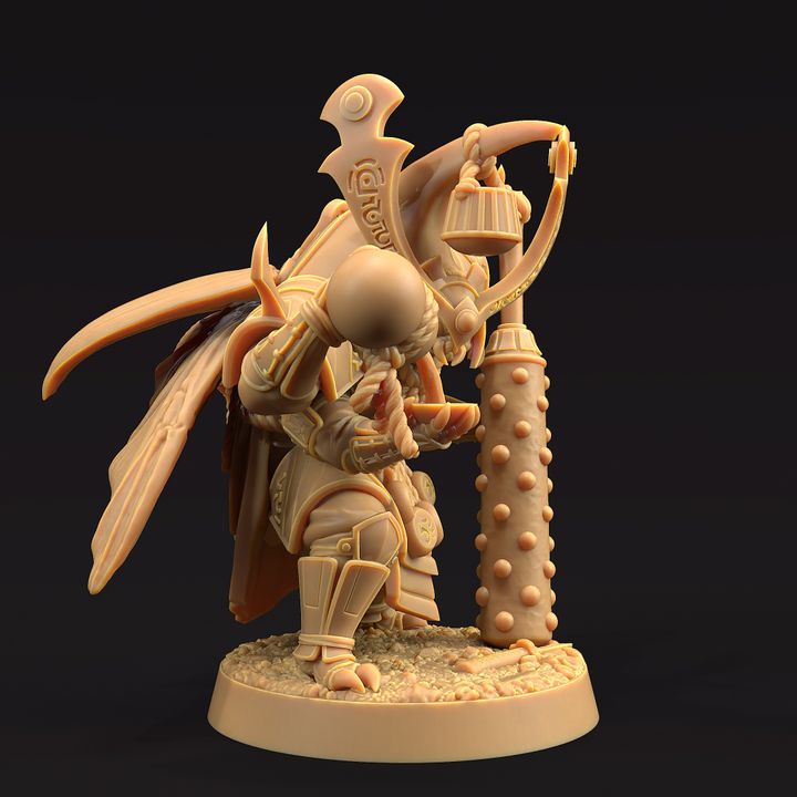 3D Printable Shobu, Drunken Warrior | PRESUPPORTED | Secrets of The ...