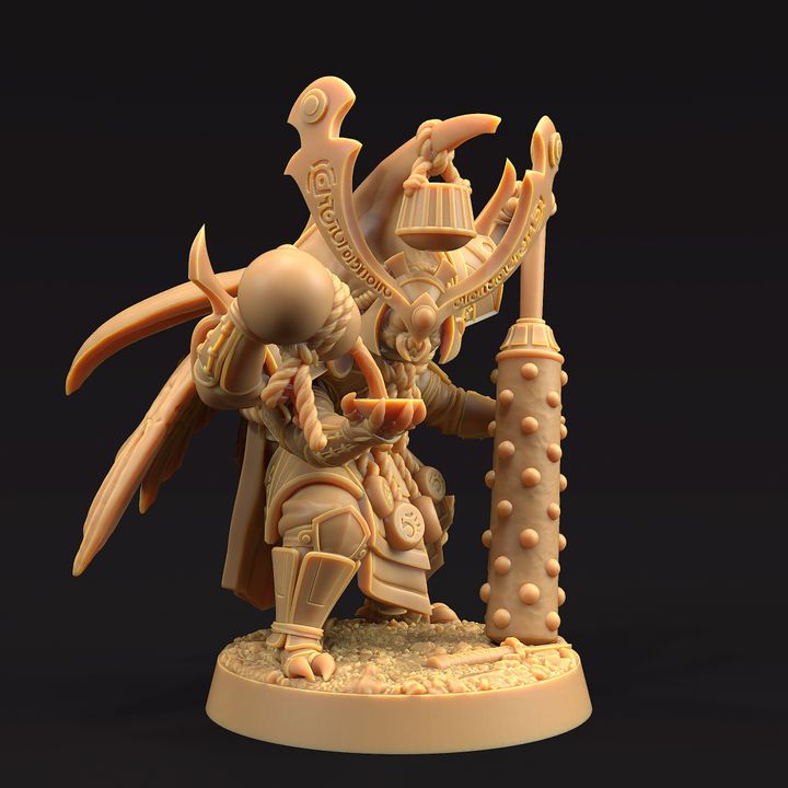3D Printable Shobu, Drunken Warrior | PRESUPPORTED | Secrets of The ...
