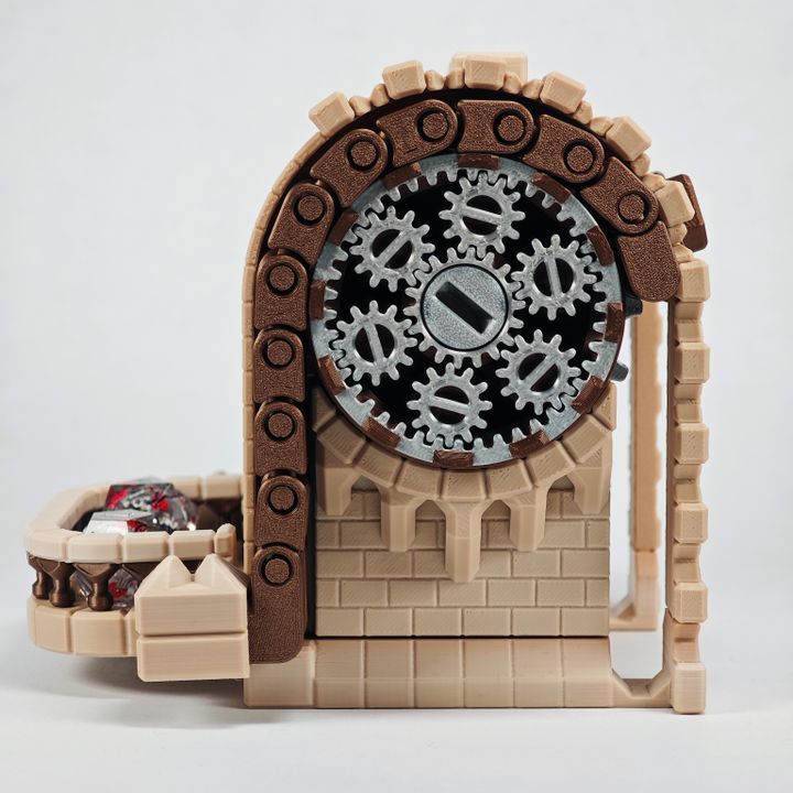 3D Printable Automatic Dice Tower by 3DTechDesigns