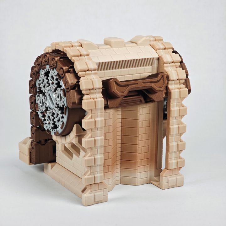 3D Printable Automatic Dice Tower by 3DTechDesigns