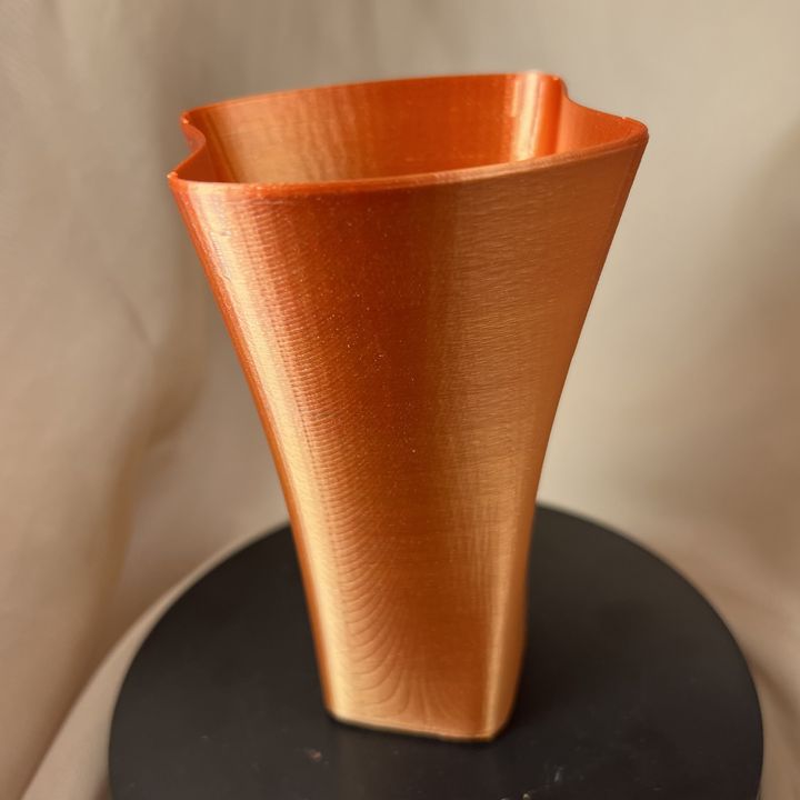 3D Printable Wavy Rim Serenity Vase by Stanley