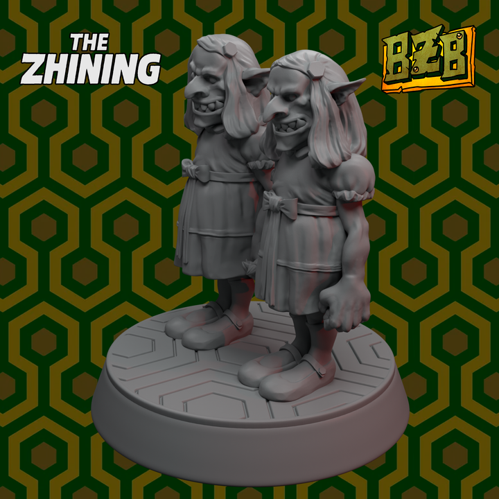 3D Printable Twins by Big Zkreen Boyz