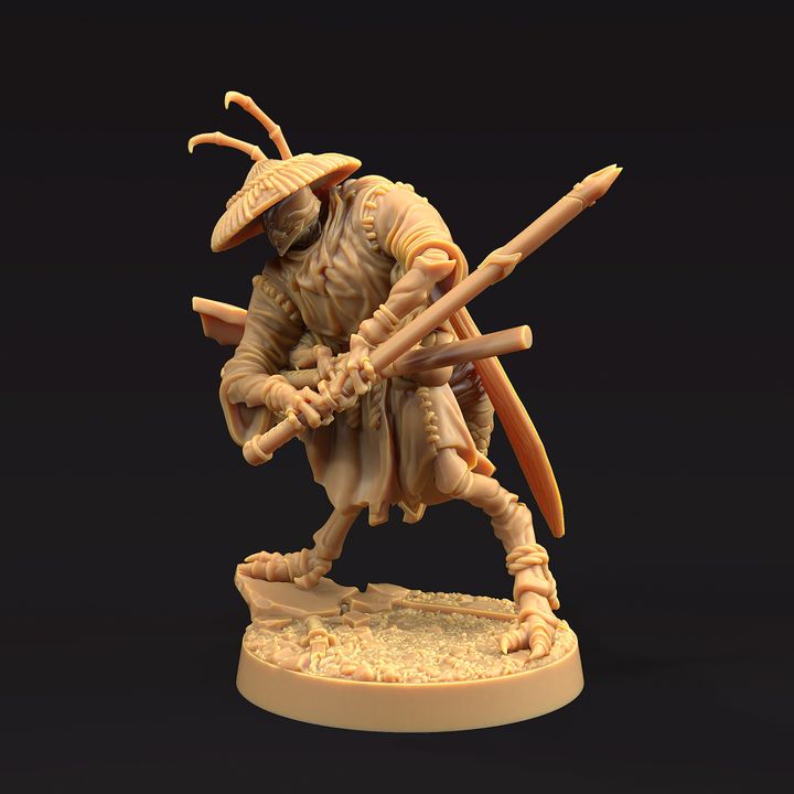 3D Printable Genshin, Wandering Ronin | PRESUPPORTED | Secrets of The ...