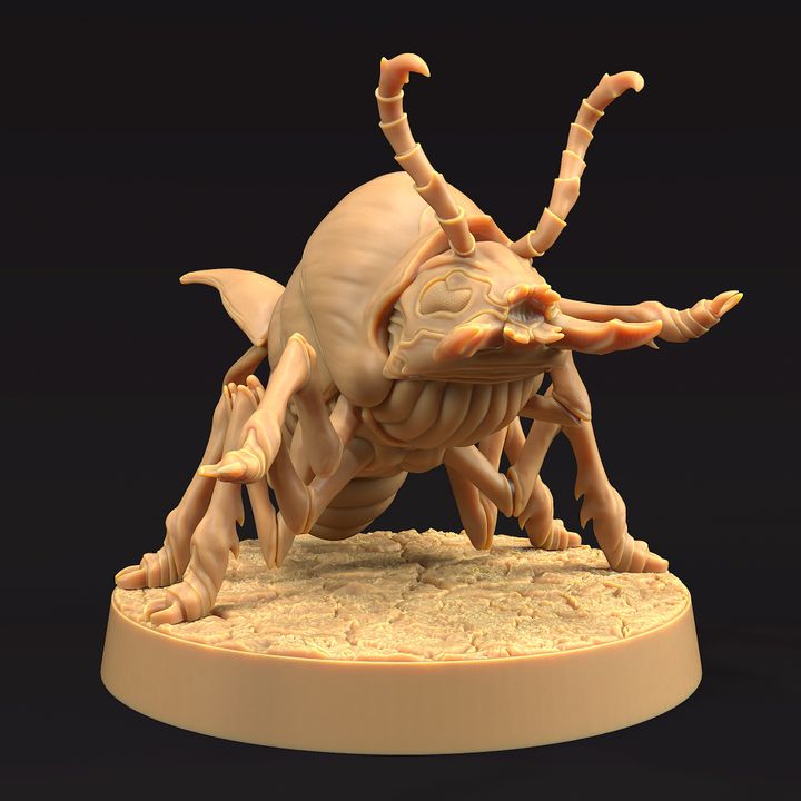3D Printable Giant Fire Beetles | PRESUPPORTED | Secrets of The ...