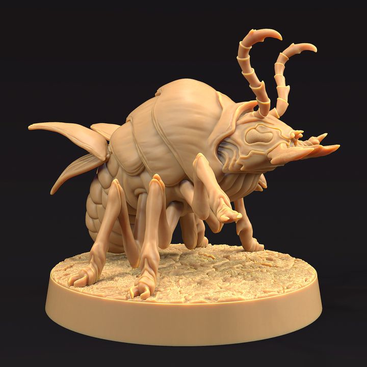 3D Printable Giant Fire Beetles | PRESUPPORTED | Secrets of The ...