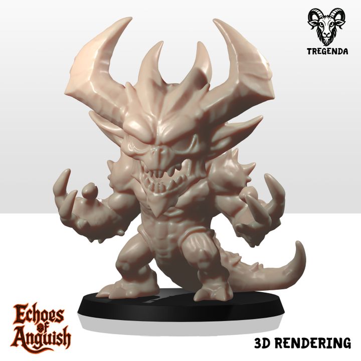 3D Printable King of the Evil Ones by Tregenda