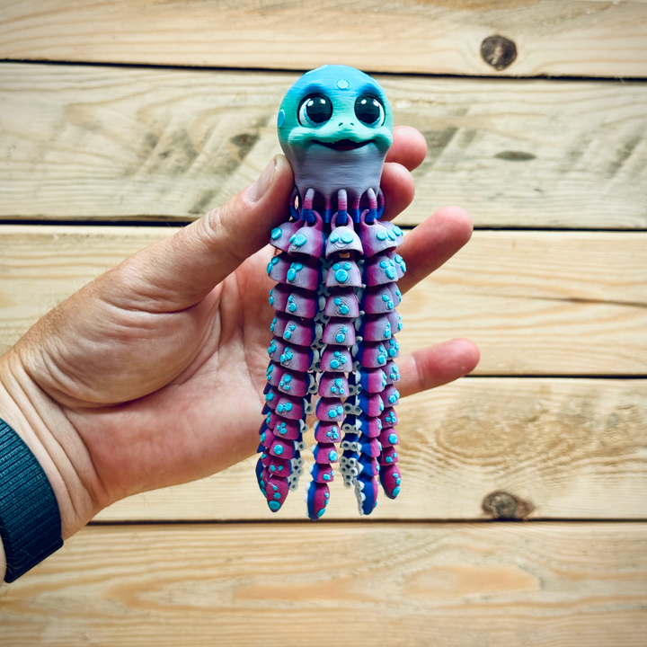 3D Printable Small Flexi Octopus by ENIQUE3D