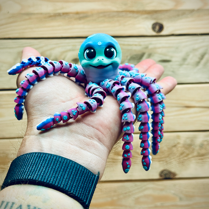 3D Printable Small Flexi Octopus by ENIQUE3D