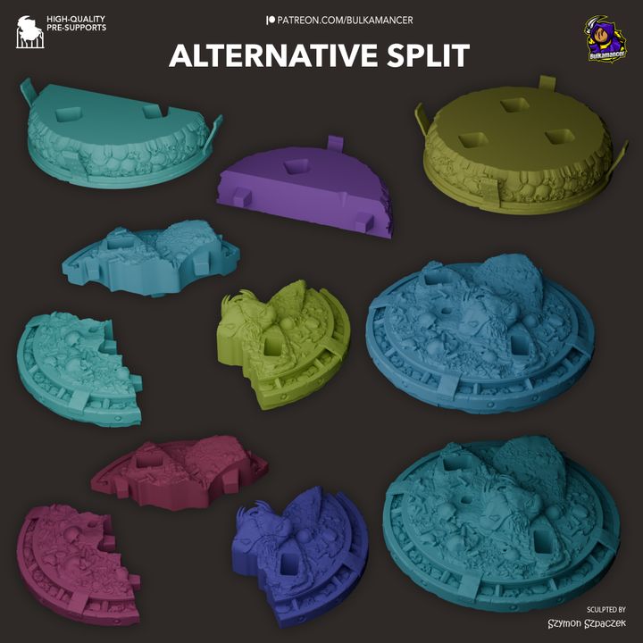 3D Printable Hellwalker | 299mm by Bulkamancer Sculpts