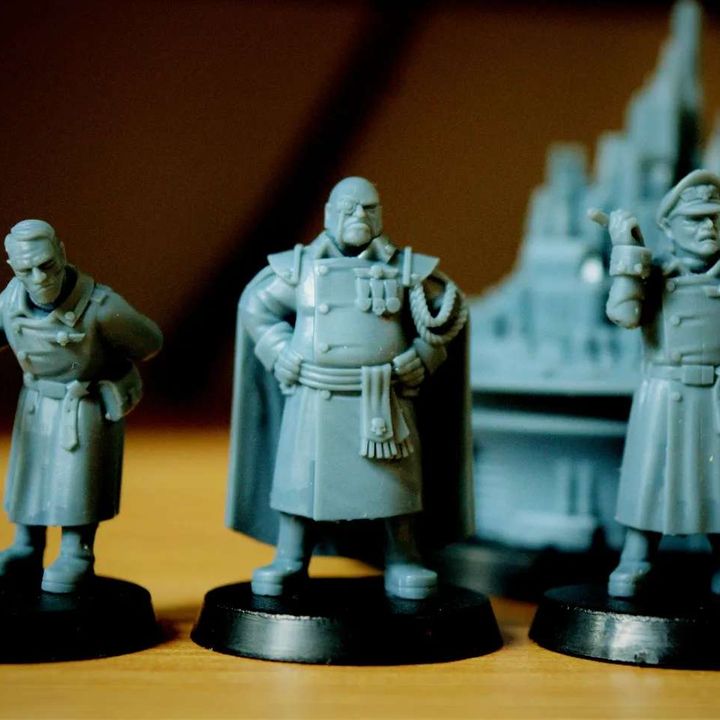 3D Printable Universal Guard - Map Room by The Makers Cult