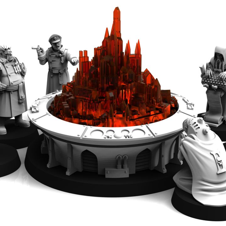 3D Printable Universal Guard - Map Room by The Makers Cult