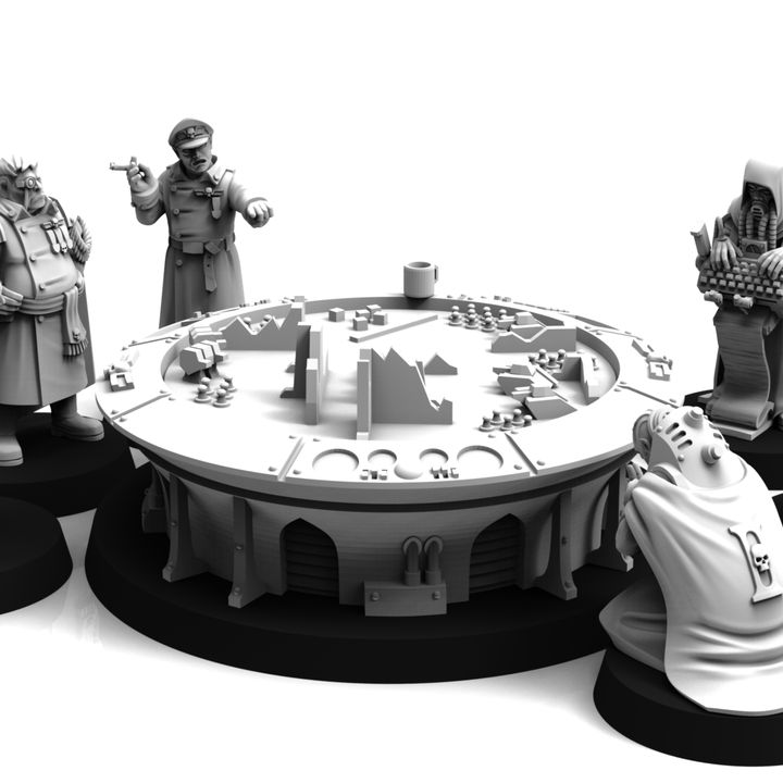 3D Printable Universal Guard - Map Room by The Makers Cult