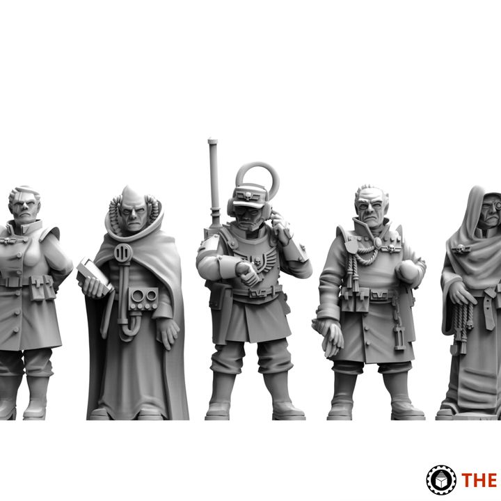3D Printable Universal Guard - War Council by The Makers Cult