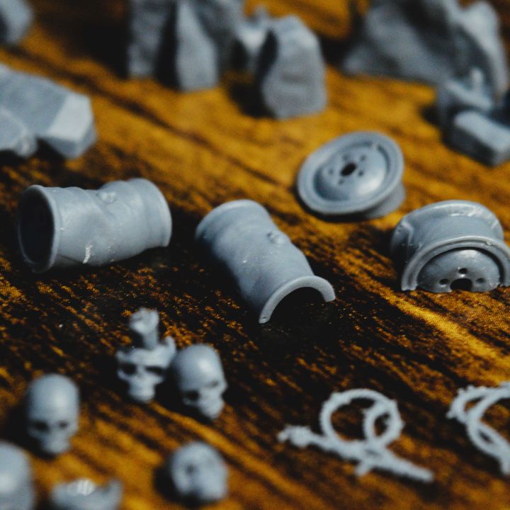 3D Printable Universal Guard - Basing Bits by The Makers Cult