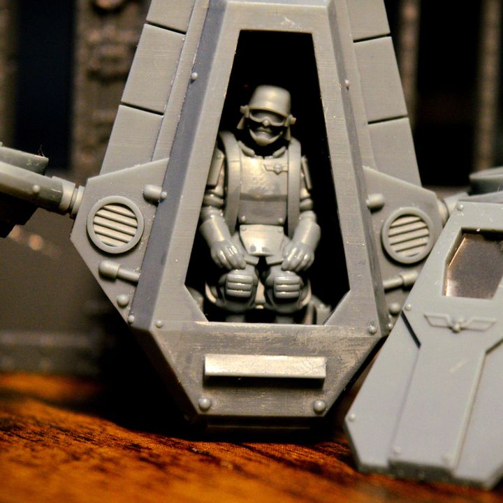 3D Printable Universal Guard - Deep Strike Drop Pods by The Makers Cult